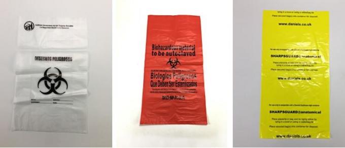 Medical Laboratory Specimen Bag Sterile Biohazard Specimen Envelope