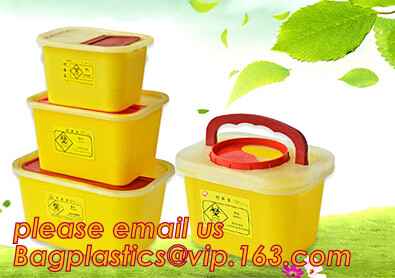 Medical Plastic Disposable Wall Mounted Un3291 Sharp Container ...