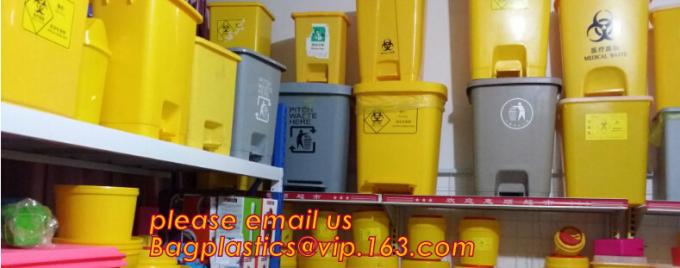 Medical Plastic Disposable Wall Mounted Un3291 Sharp Container ...